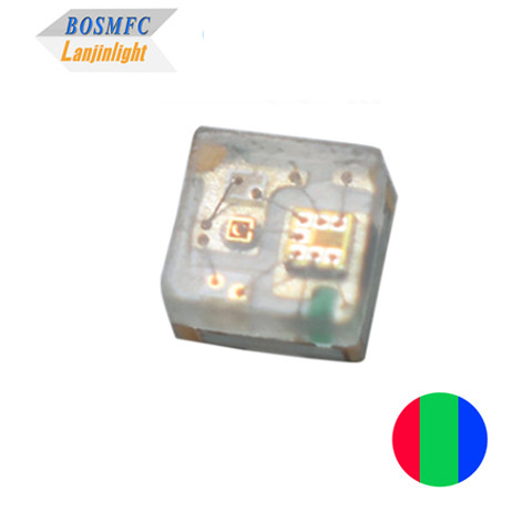 RGB LED チップ ミニ アドレス可能なIC 内蔵 1010 Rgb SMD LED Full Color LED ディスプレイ